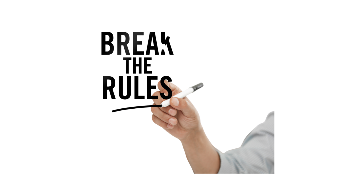 Why the rules are meant to be broken - Bronwen Sciortino